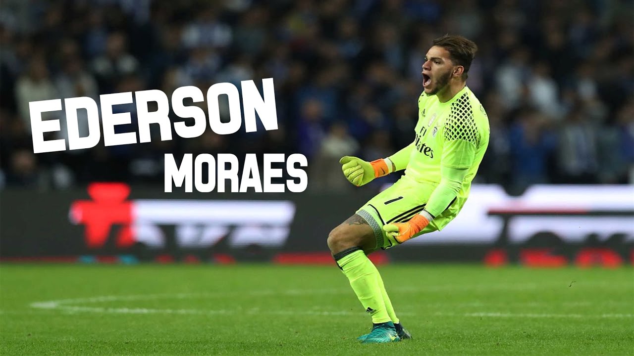 Ederson Moraes⚫Best Saves 2016/17 - YouTube