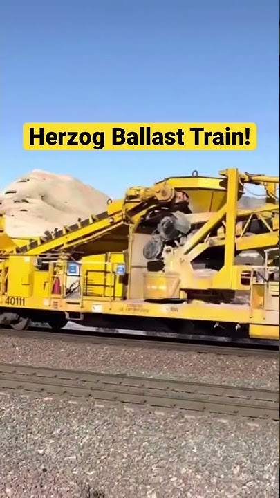 Herzog Ballast Train! Watch the full video! Subscribe - YouTube