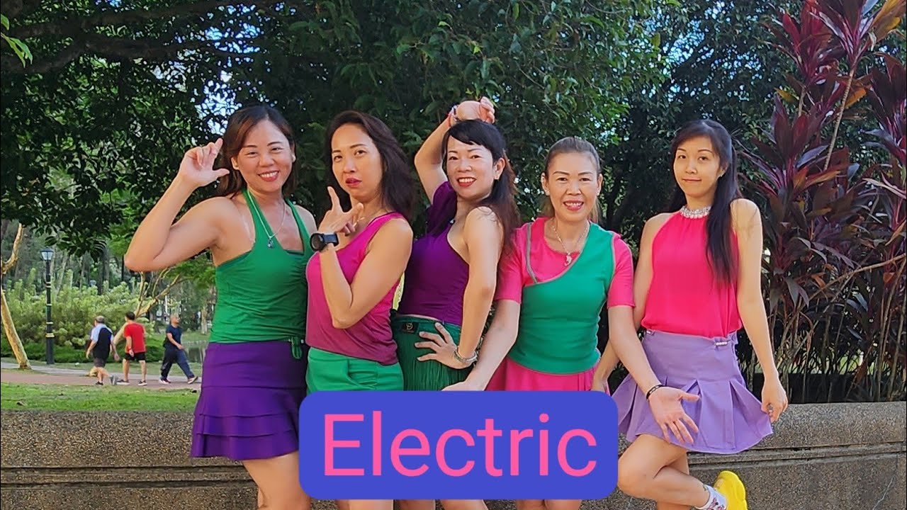 Electric line dance (Tutorial) 10/7/2023 - YouTube