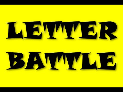Letter Battle Intro - YouTube