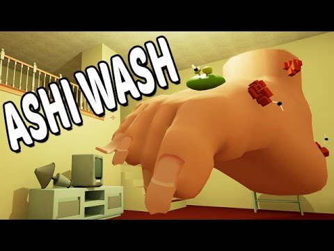 ASHI WASH German Gameplay - Der widerlichste Fuß der Welt - YouTube
