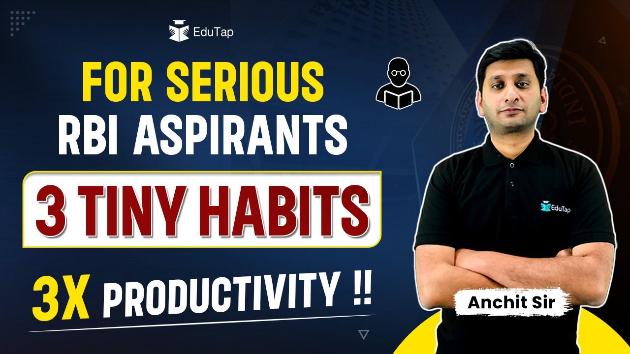 Tips To Boost Productivity While Preparing RBI Grade B Exam | Strategy ...