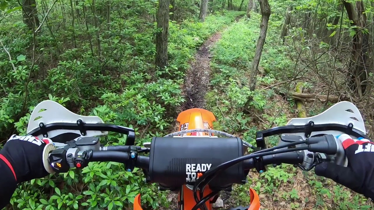Shade Mountain OHM Trails (Trail Above Amey Gap) - YouTube