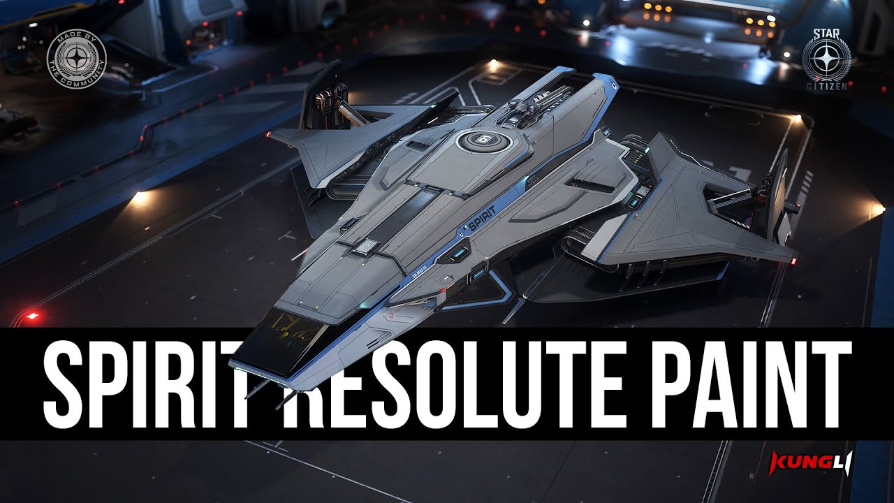 Crusader Spirit - Resolute Paint | Star Citizen - YouTube