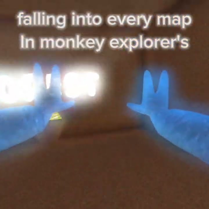 falling in to every map in monkey explorer's #shorts #trend #monkey - YouTube