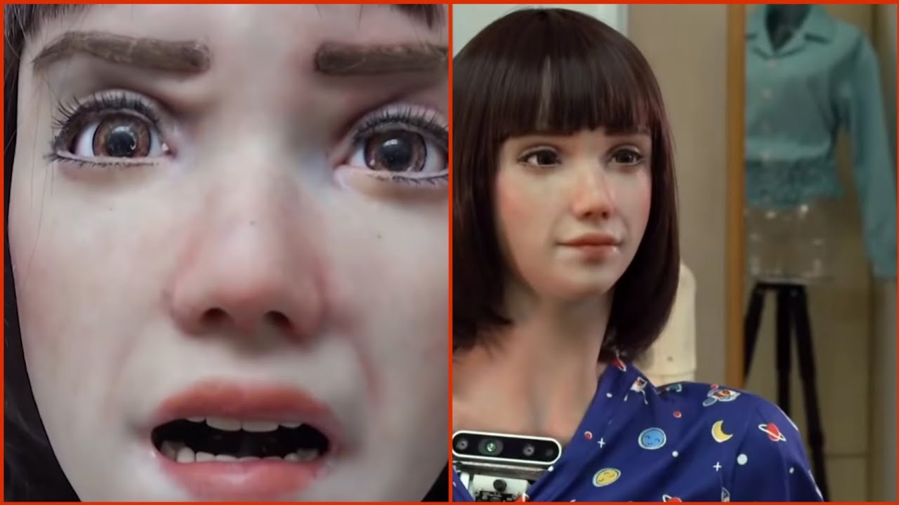 MEET GRACE: The New AI Robot Caregiver #HansonRobotics #SophiaTheRobot ...