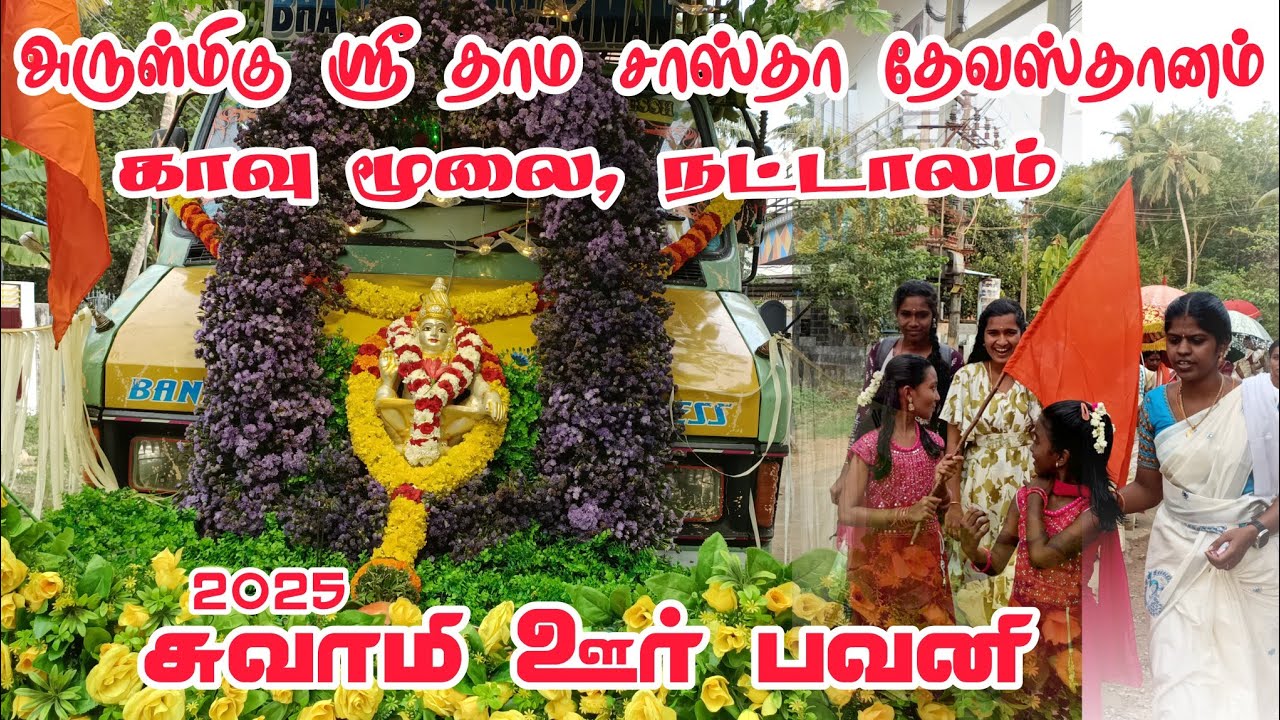 Nattalam Kaavumulai Sree Dharma Sastha kovil Swamy Pavani Oorvalam 2025 ...