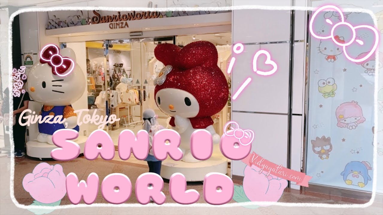 Sanrio World, Hello Kitty Store Ginza Tokyo Japan - YouTube
