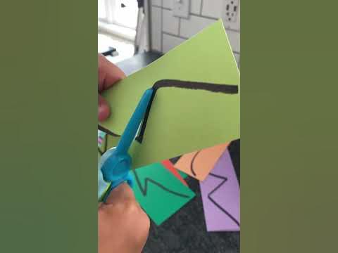 Fine Motor Skills Challenge | Cutting Lines Practice for Toddlers ...