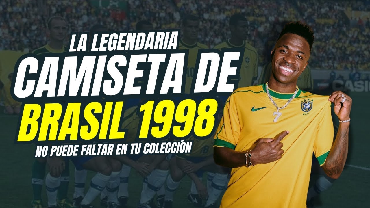 La camiseta de Brasil para el mundial de Futbol de 1998, Historia ...