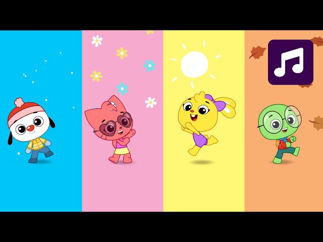 The Seasons Song for Kids general vo…: English ESL video lessons