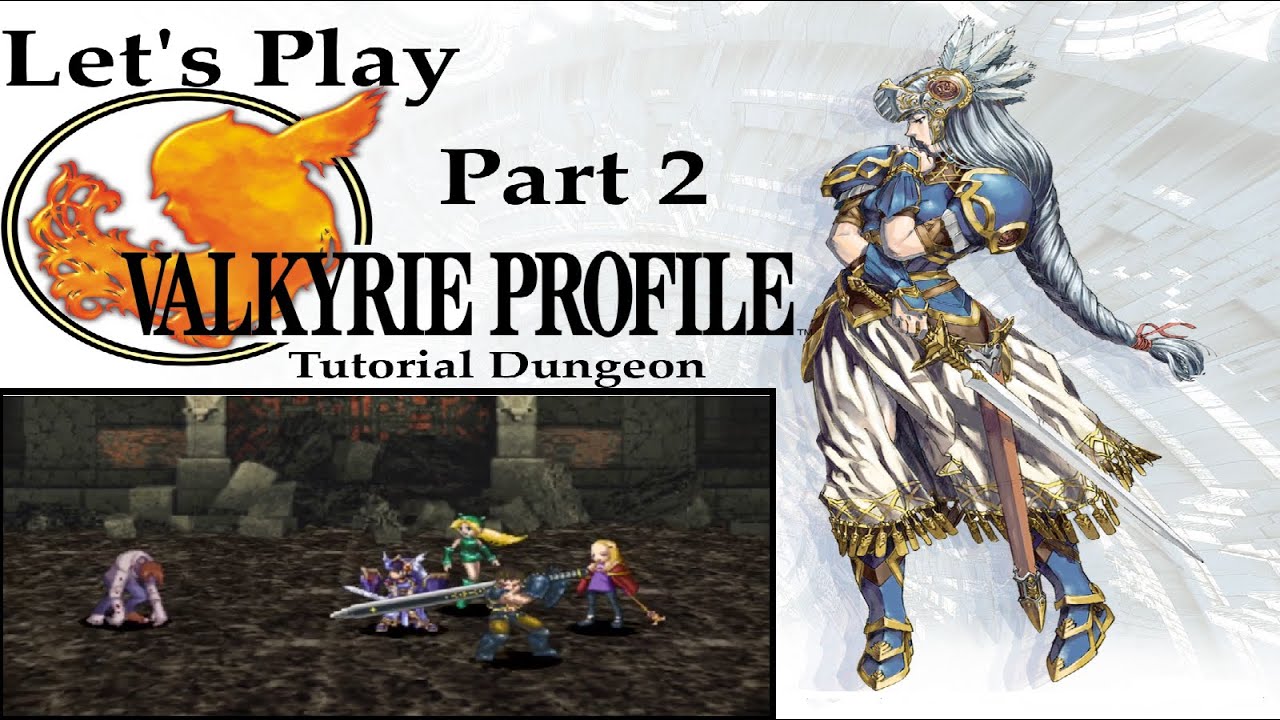 Let's Play Valkyrie Profile Part 2 - Tutorial Dungeon - YouTube
