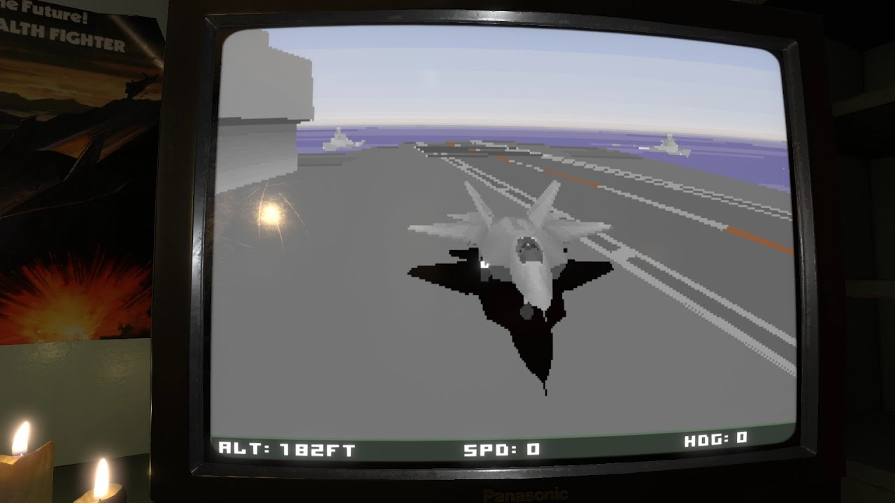 Retro Room • Playing DOS games in EmuVR (TFX, Dark Forces, Final DOOM ...
