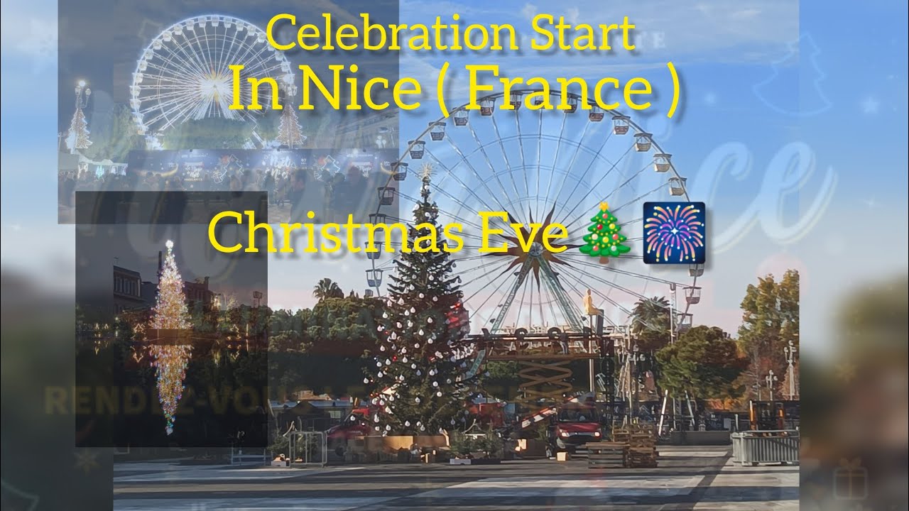 France Tour | Nice Ville | Noël à Nice | Christmas Eve | Jean Medicine ...