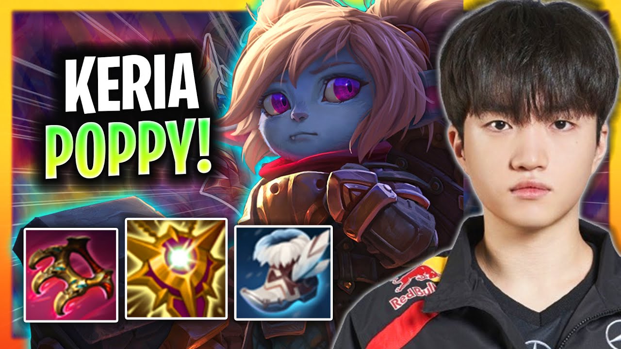 LEARN HOW TO PLAY POPPY SUPPORT LIKE A PRO! | T1 Keria Plays Poppy ...