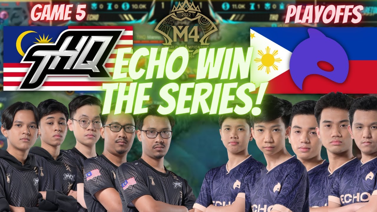 THQ JATUH LOWER BRACKET! - THQ VS ECHO GAME 5 PLAYOFFS l M4 ...