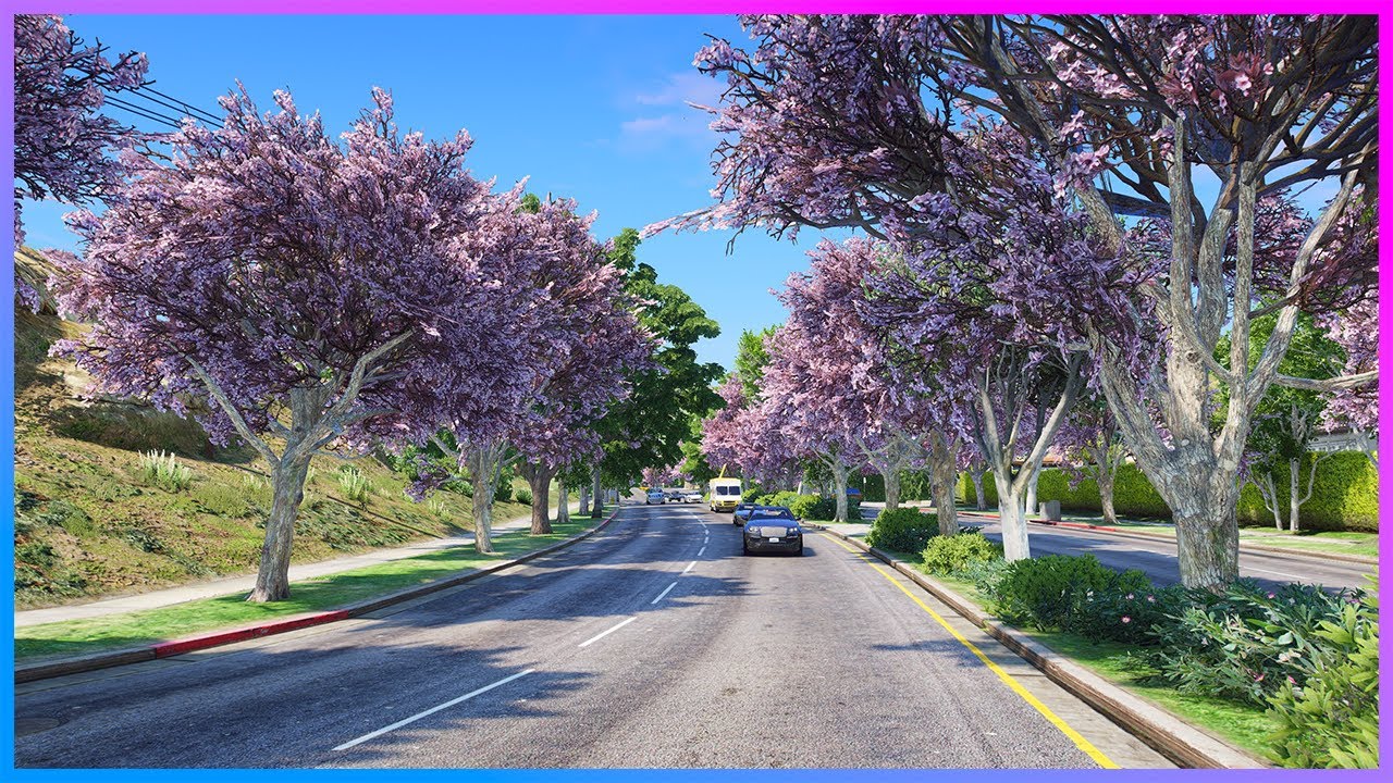 GTA V Mod Install: L.A Trees - YouTube