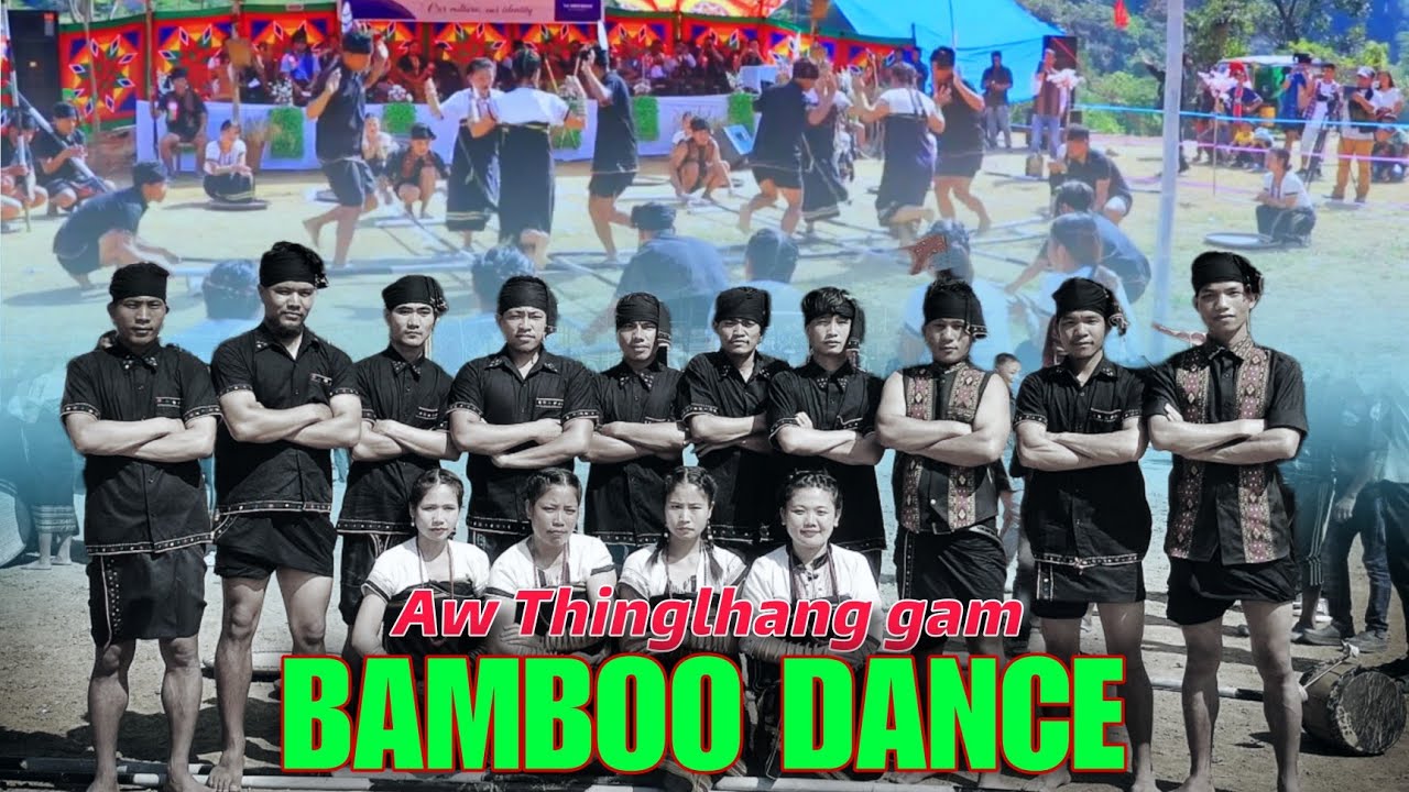 KUKI CULTURAL DANCE || AW Thinglhanggam [Bamboo Dance] KUT 2021 - YouTube