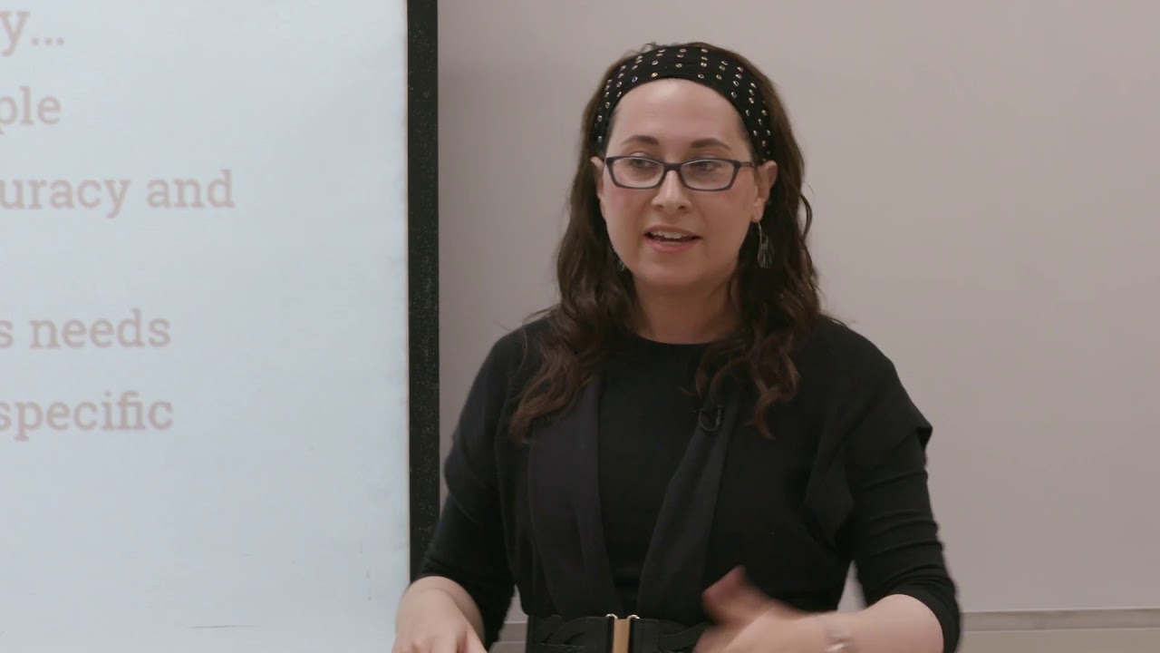 Rachel Salamon, Fuchs Mizrachi School - YouTube