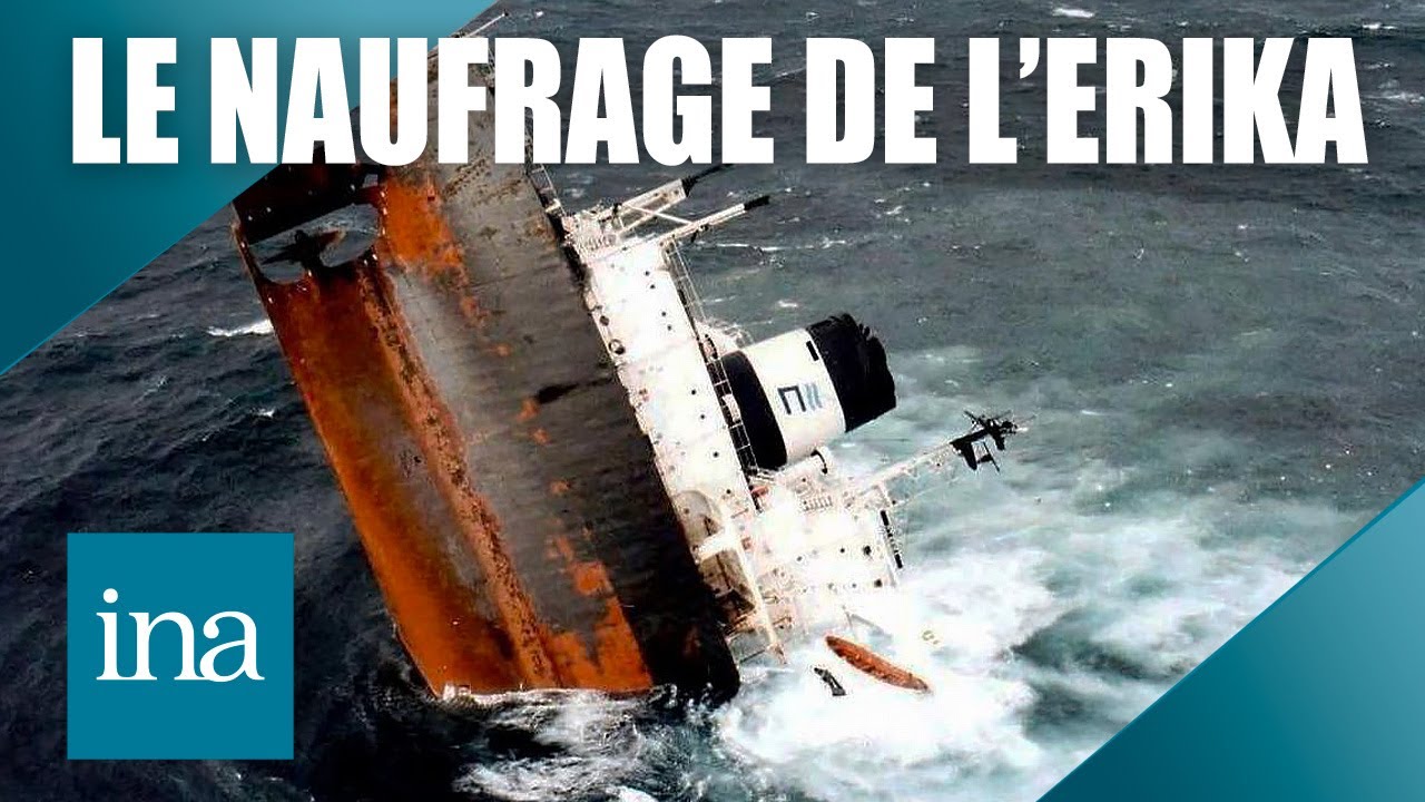 Le naufrage du pétrolier Erika - 12 décembre 1999 | INA Actu - YouTube