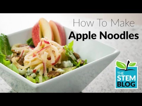 How To Make Apple Noodles - YouTube