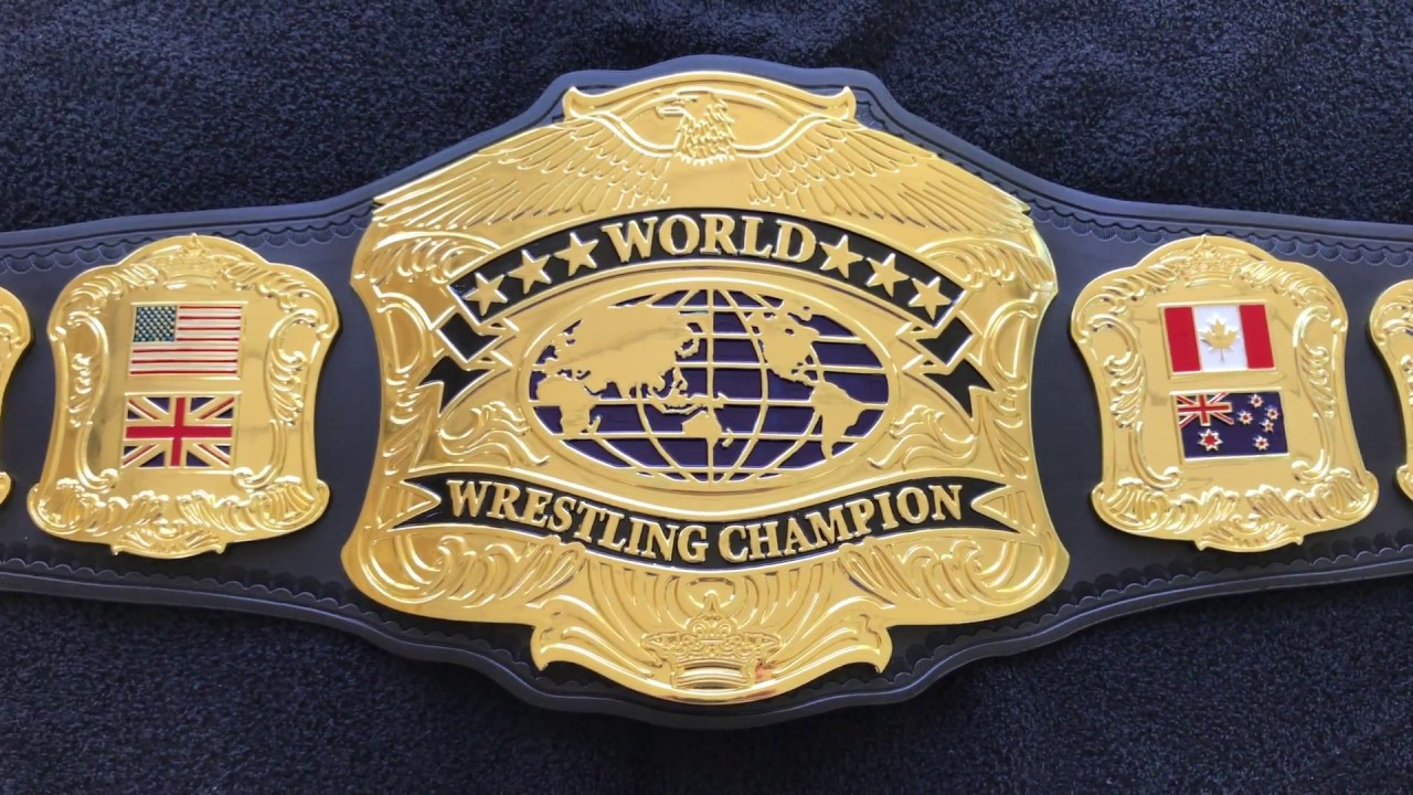 Premier World Wrestling Championship Replica Belt - YouTube