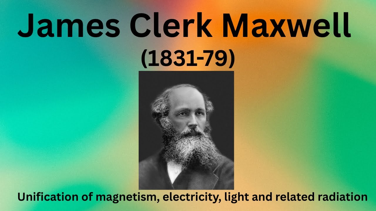 James Clerk Maxwell #explorephysics #inspirational #motivational - YouTube