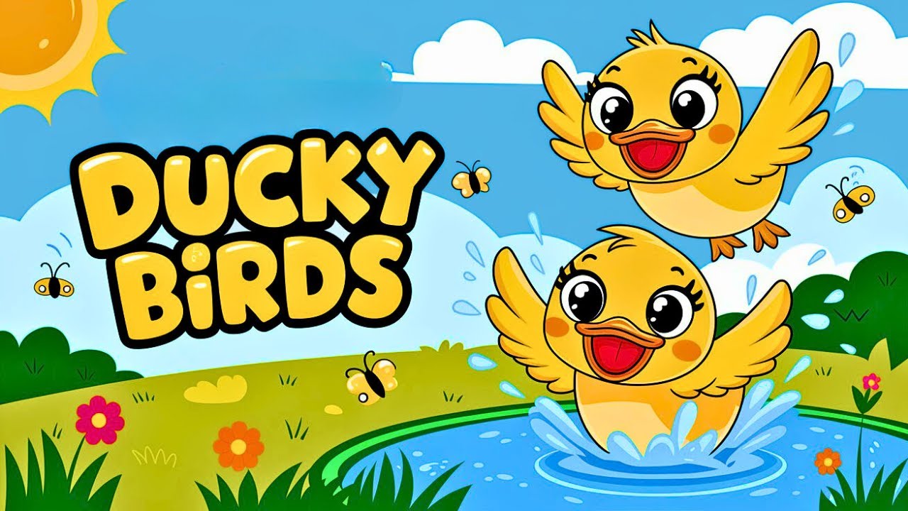 Two Little Ducky Birds Song Nursery Rhyme for Toddlers & Preschoolers ...