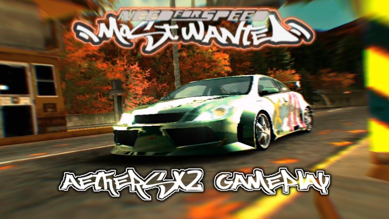 Need for Speed Most Wanted, Gameplay via Aether Sx2, Poco X4 Gt - YouTube