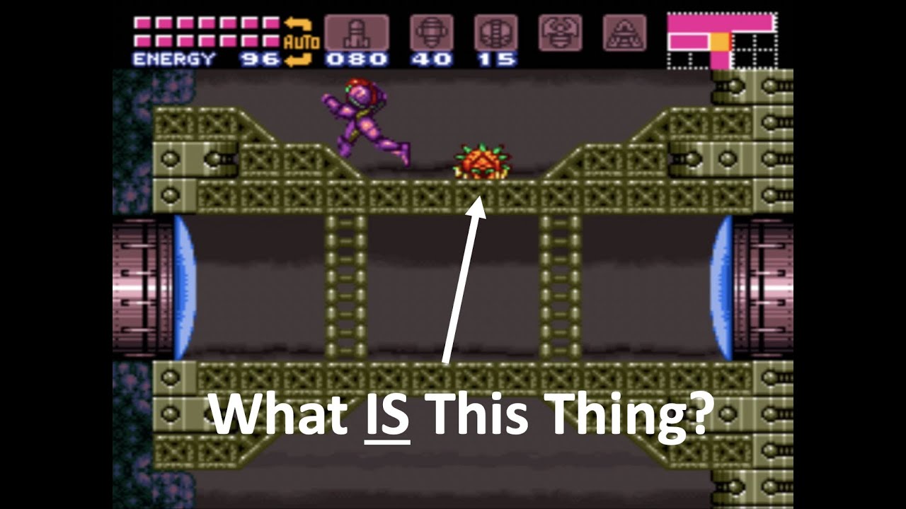 Super Metroid’s Mysterious Orange Geemer - YouTube