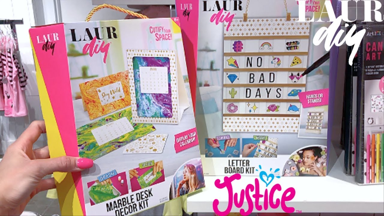 LaurDIY BEDROOM MAKEOVER at JUSTICE! Shopping Vlog - YouTube