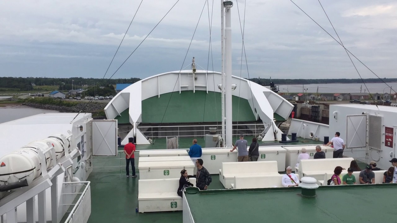 Ferry mv Confederation Time Lapse - YouTube