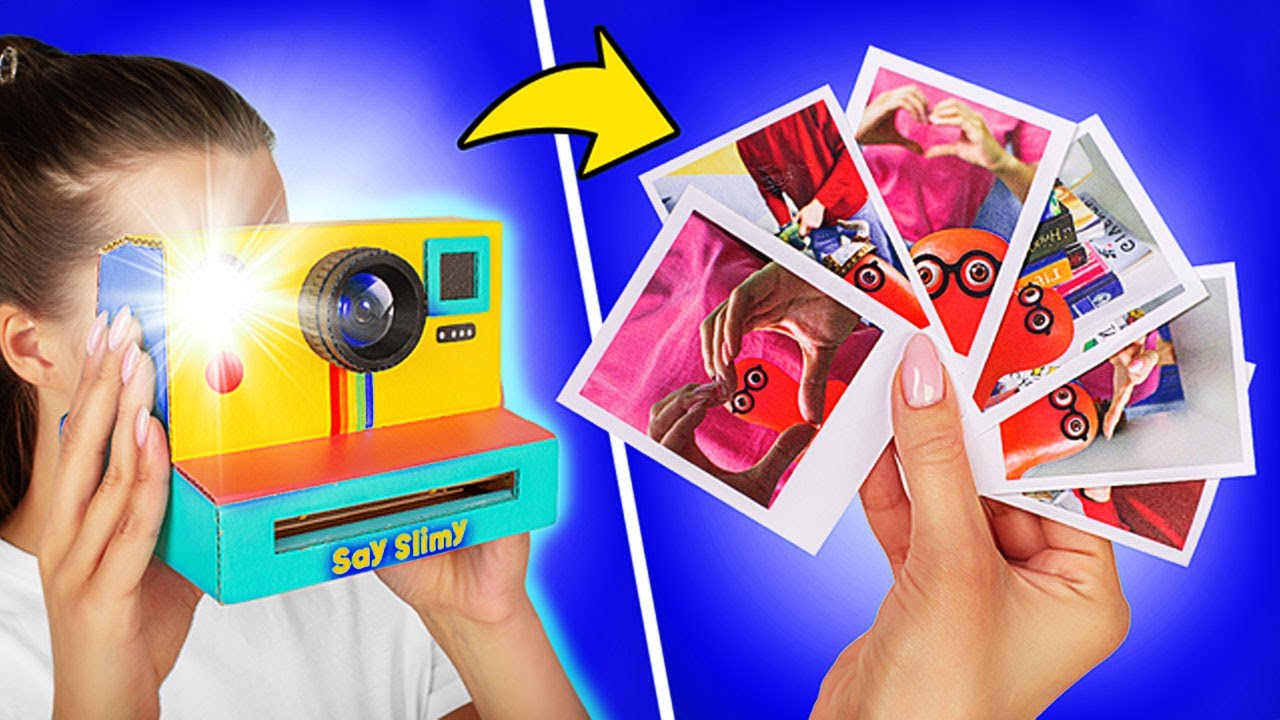 Best Paper DIY || Cardboard Camera, Typewriter and Lock Safe📸Craft ...