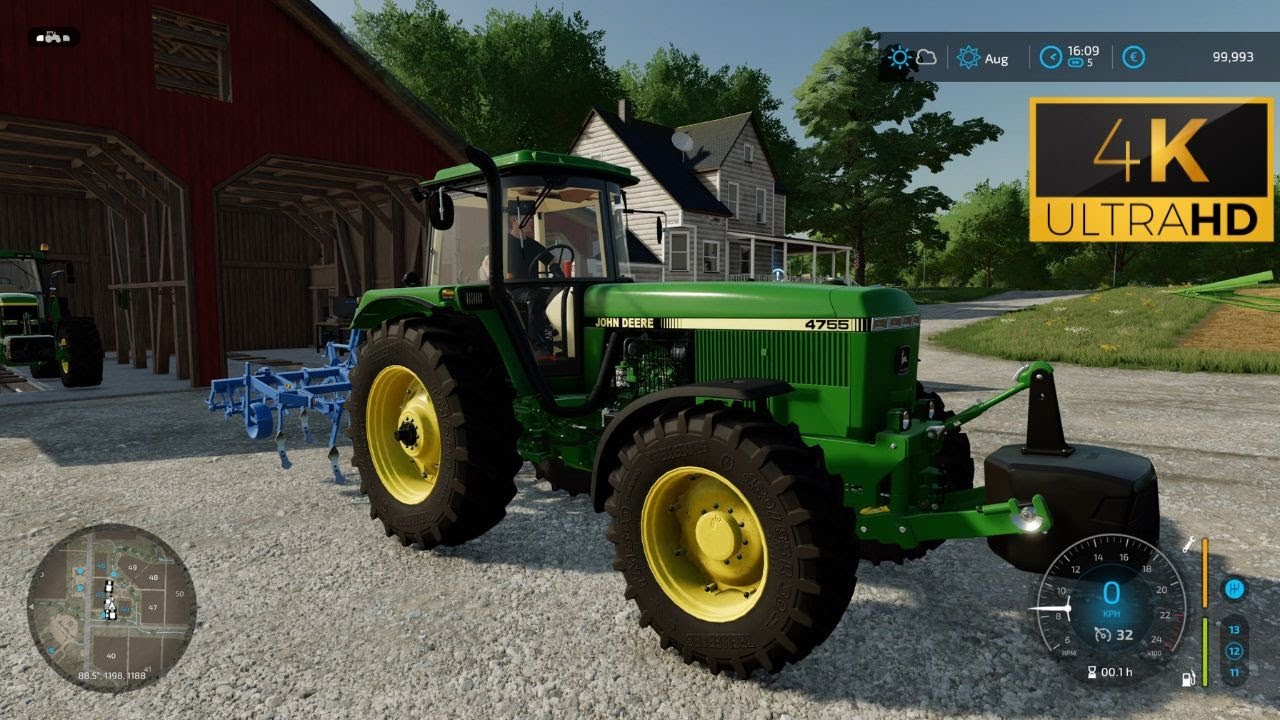 Farming Simulator 22 Xbox Series X Gameplay, 4K - YouTube