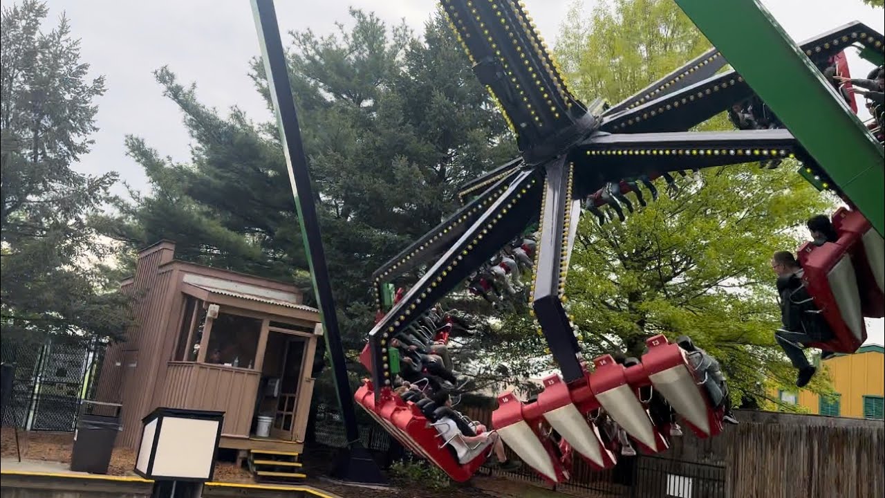 Hershey Park the Claw ride - YouTube