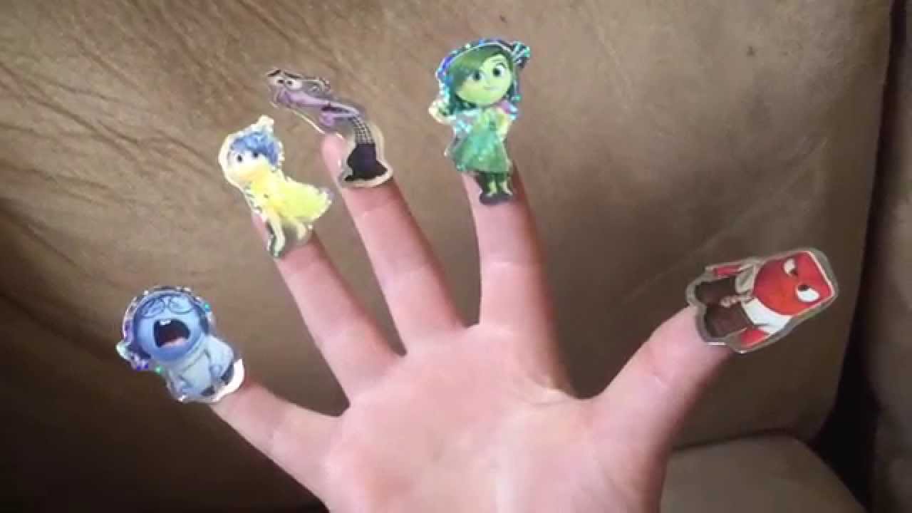 Inside Out Finger Family With Awesome Mom - YouTube