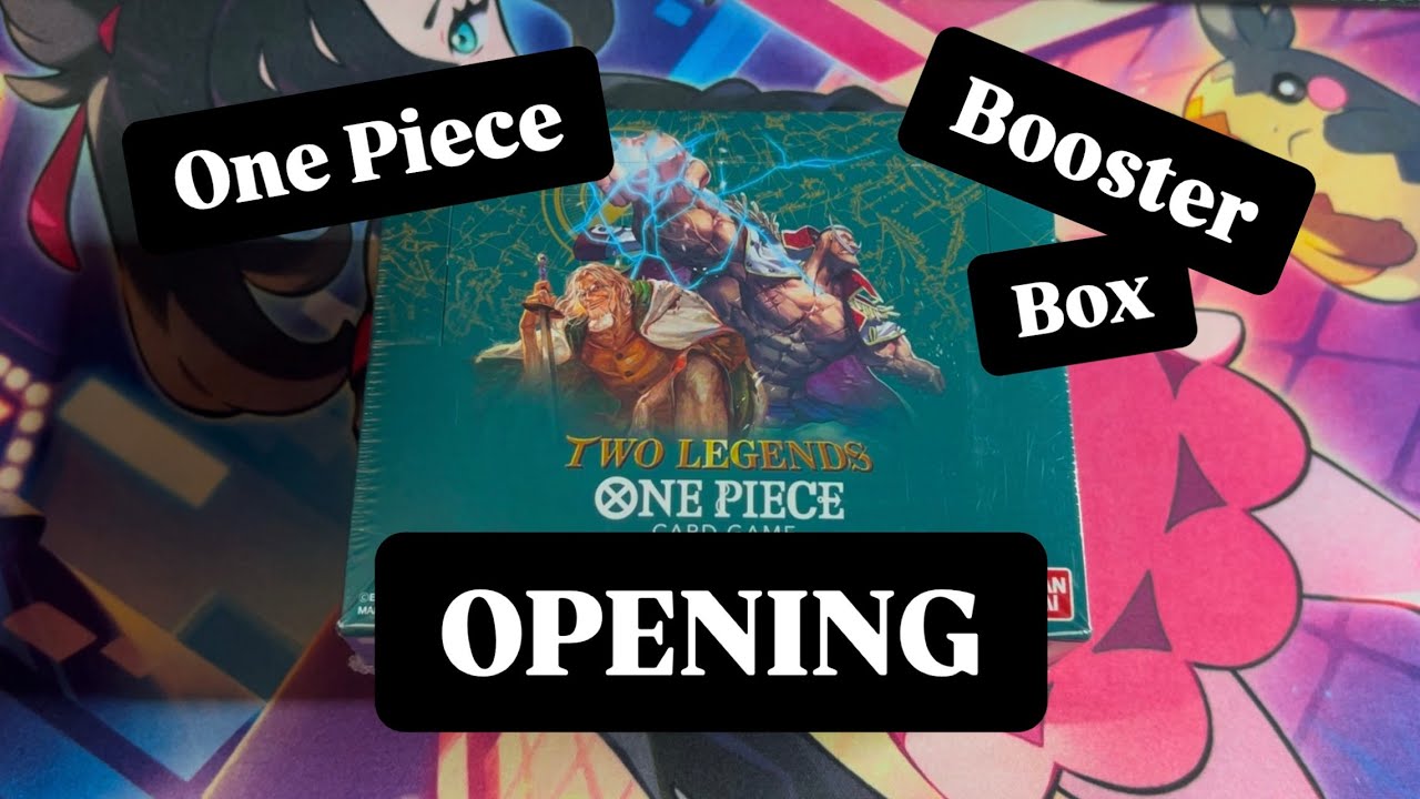 One Piece: OP08 Two Legends Booster Box Opening!! - YouTube