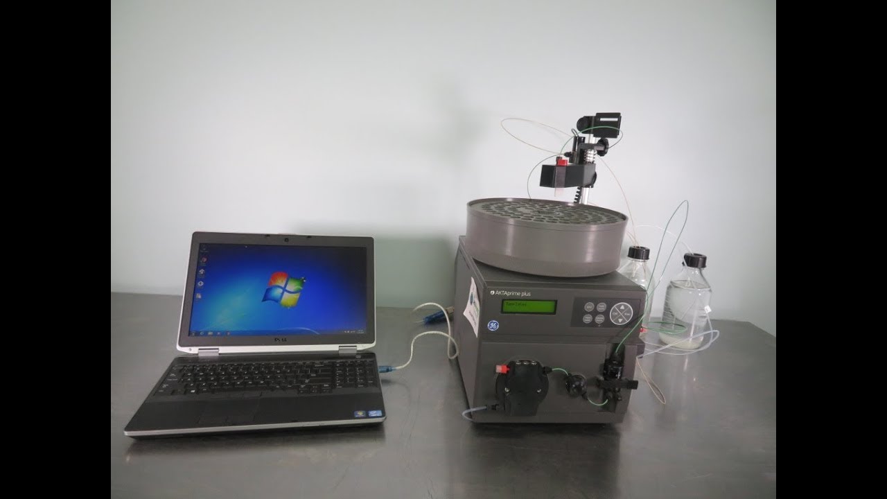 GE Akta Prime Plus FPLC - YouTube