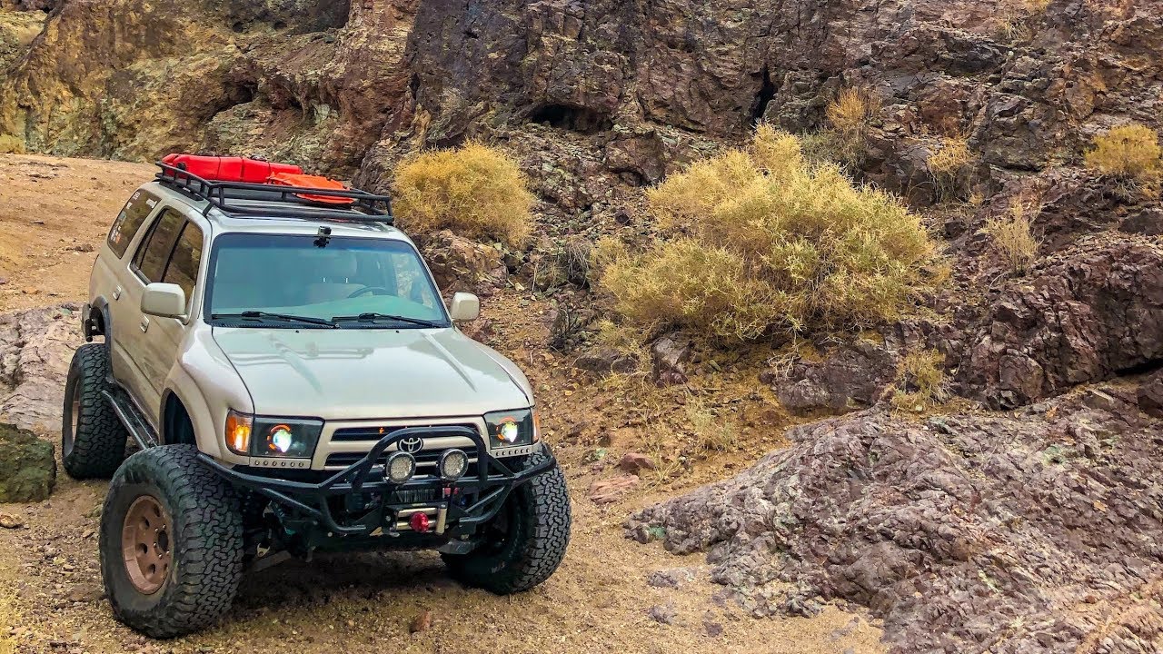 3rd Gen 4Runner in Calico [4K]: @opt.offroad drone reel - YouTube