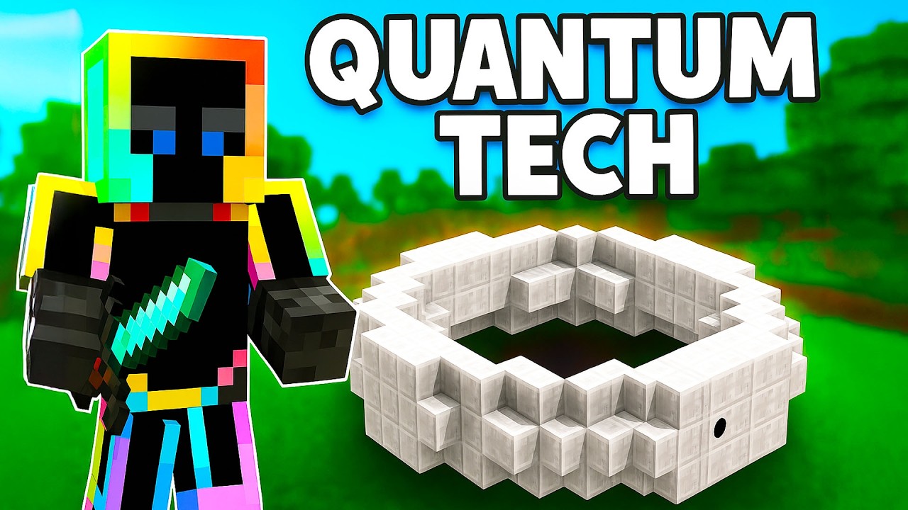 How to Break Minecraft With Quantum Armor - YouTube