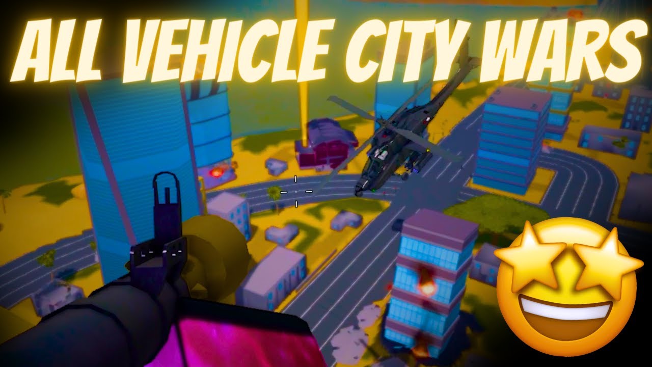 ALL VEHICLE CITY WARS IN WAR TYCOON ON ROBLOX - YouTube