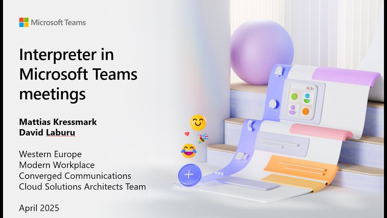 Microsoft Teams Interpreter demo - YouTube