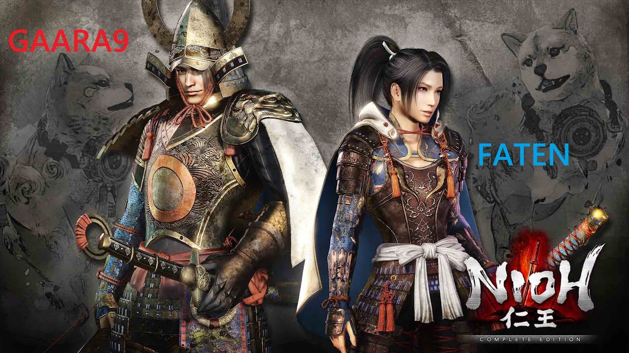 Nioh Onryoki & Hino Enma Boss Fight By GAARA9 & FATEN - YouTube