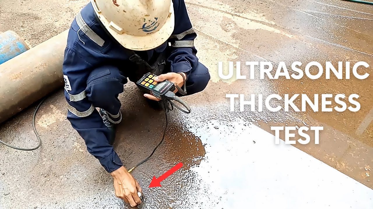 Ultrasonic Thickness Test On KM. Permata Putra Ship (Part 3) - YouTube