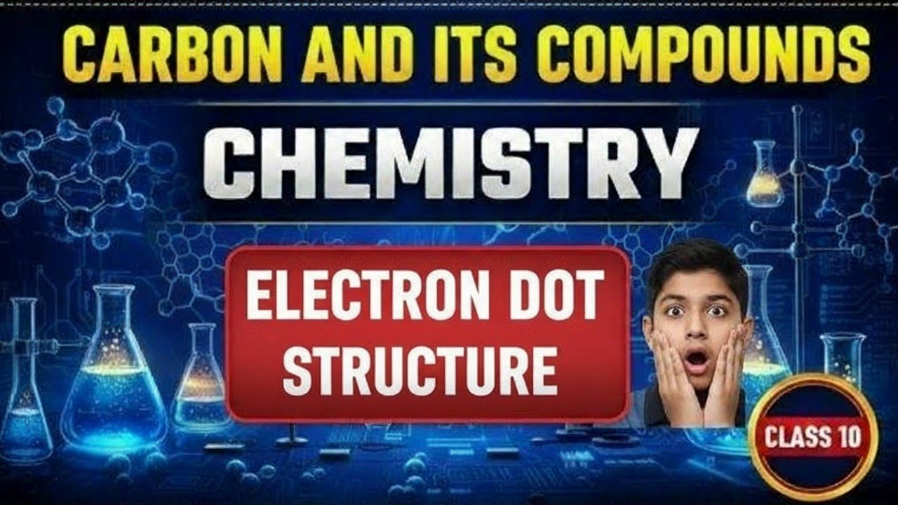 Electron Dot Structure| Carbon And Its Compound||Electron Dot Structure ...