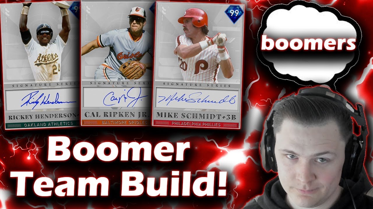 BOOMER TEAM BUILD! BOOMER BLASTS! MLB THE SHOW 19 DIAMOND DYNASTY ...