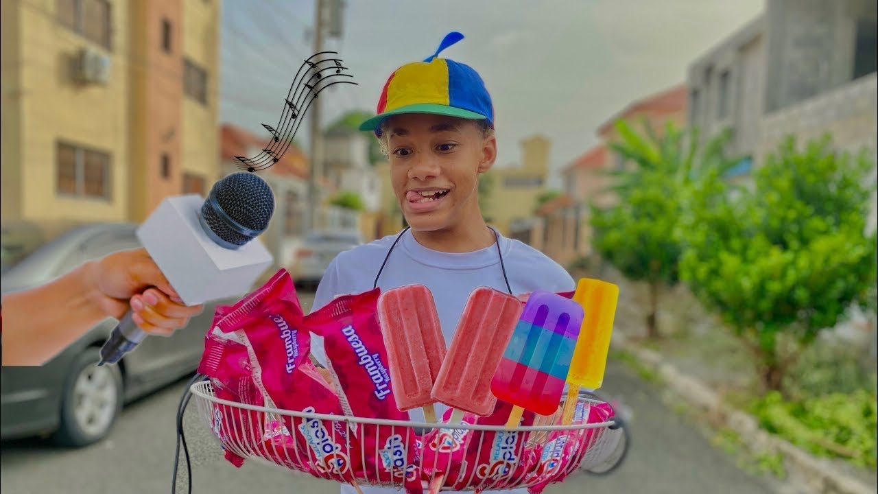 LA PELÍCULA ♥️🎥 El paletero artista 🍭🎤-(Harolin Rd) - YouTube