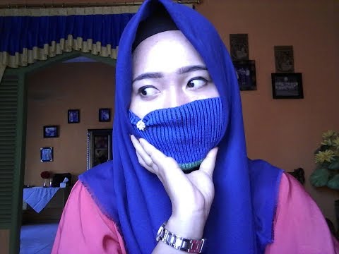 TUTORIAL NIQAB DARI CIPUT RAJUT