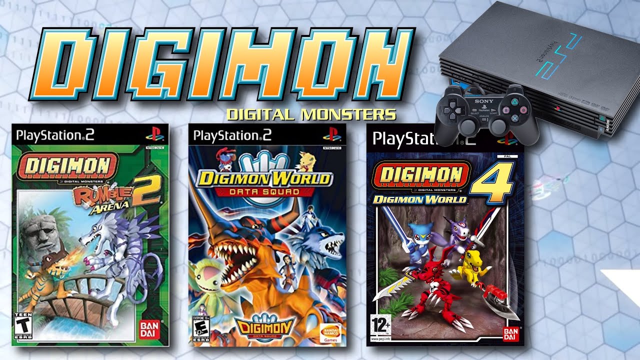 Todos los juegos de Digimon para PS2 - YouTube
