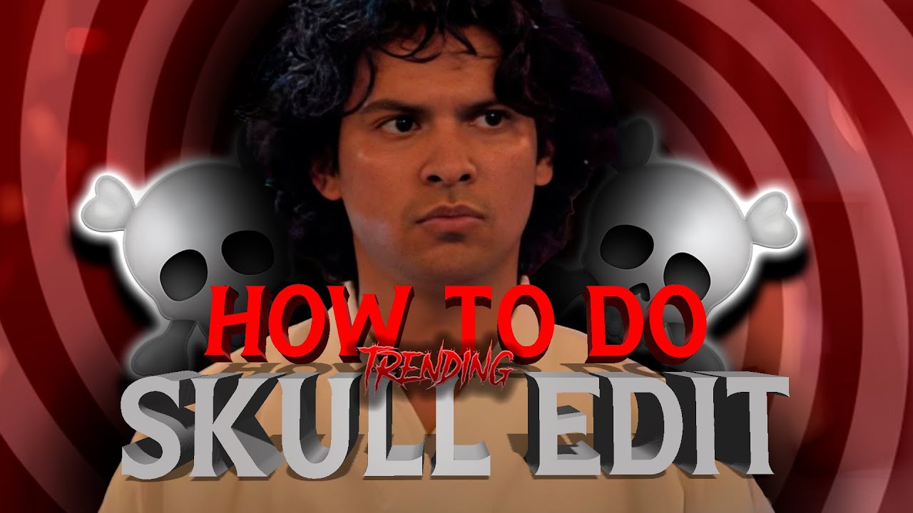 HOW to do SKULL EDIT TREND on CAPCUT 2025 (Works on PC🖥️ and Phone📱 ...